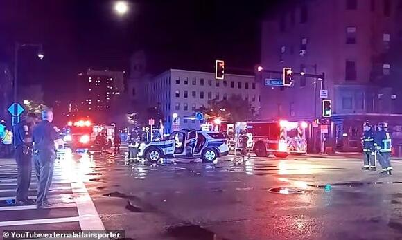 Teen accused of helping destroy police cruiser during Boston riot is ...
