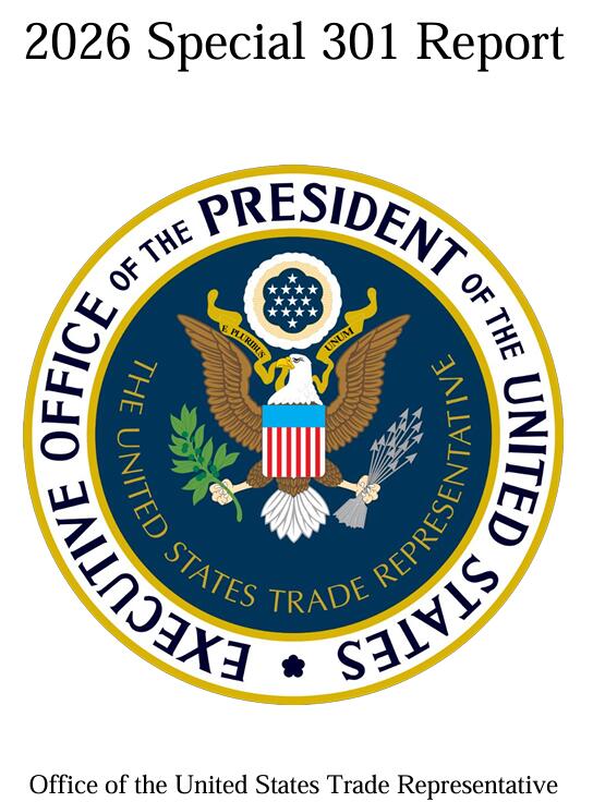 China Retains Priority Watch List Status in USTR’s 2026 Special 301 ...