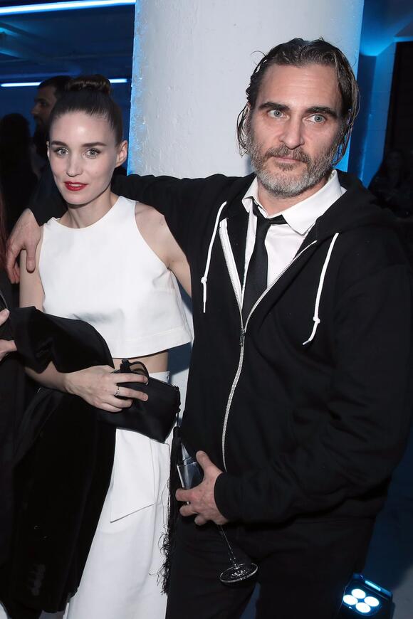 Joaquin Phoenix & Rooney Mara Spark Marriage Rumors - NewsBreak