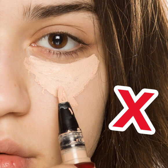 A Makeup Expert Shares Why The 'Triangle Technique' For Concealer ...