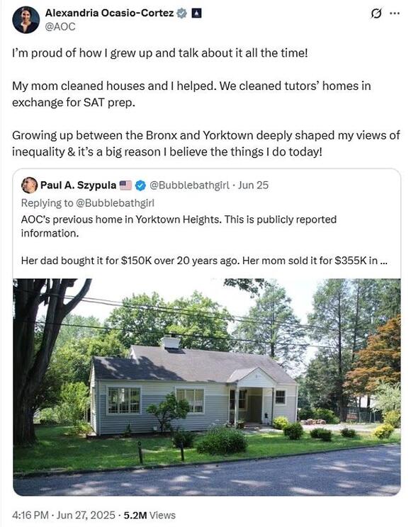 AOC breaks silence on yearbook photo that destroyed her tough girl from ...