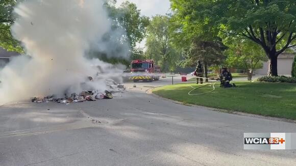 Champaign firefighters share message after lithium ion battery starts ...