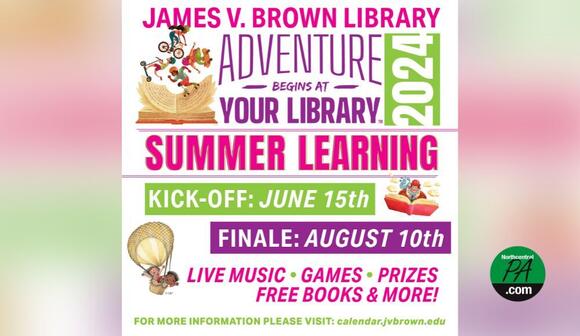James V. Brown library to kick off 2024 summer learning program