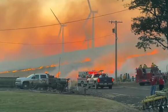 State Resources Are Mobilized with the Tucannon Fire Exploding Near ...
