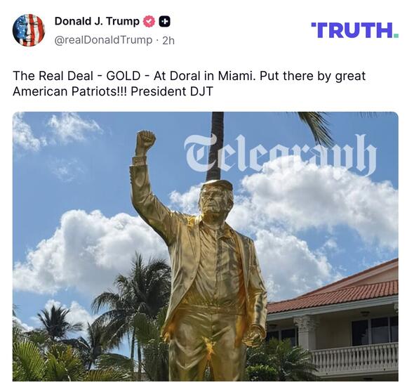 Trump Posts AI Photo of ‘Sleepy Joe’ Biden Conked Out at Desk With Dem ...