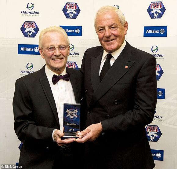 Rangers confirm the death of legendary winger Davie Wilson at the age ...