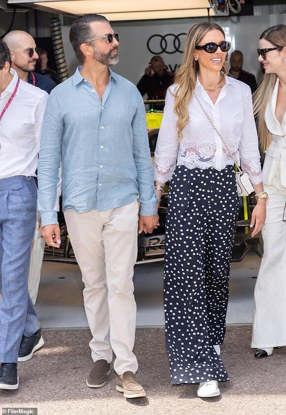 Bettina Trump enjoys shopping trip with fellow socialite Nicky Hilton ...