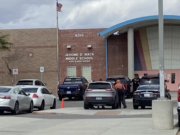 Student with pistol arrested on east Las Vegas middle school campus ...