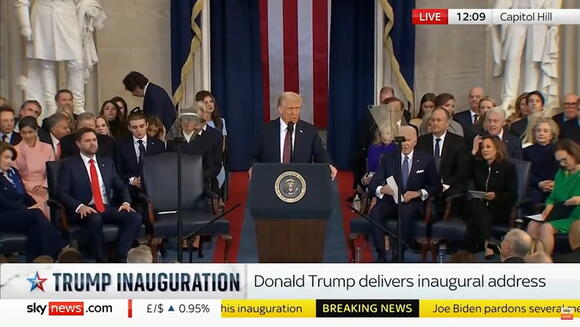 President Trump uses giant Sharpie to sign first executive orders and ...