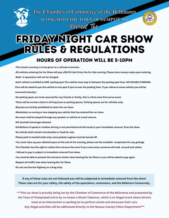 📅 Bellmore Friday Night Car Show Returns April 17 - NewsBreak