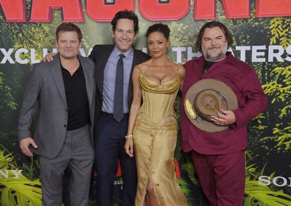 Jack Black, Paul Rudd attend 'Anaconda' premiere - NewsBreak