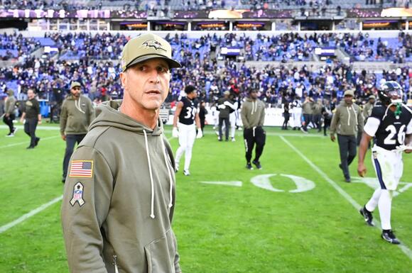 John Harbaugh Is in the Building: Giants Get Coach’s First In-Person ...