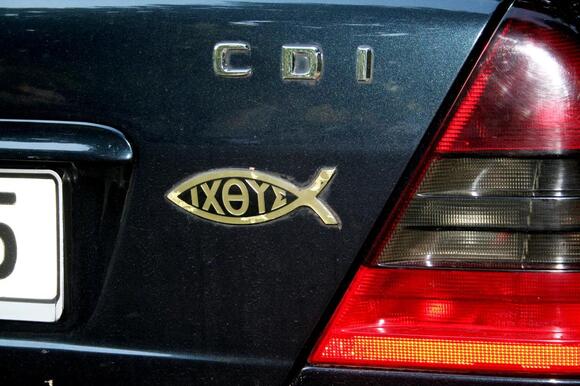 What the “Fish” Sticker on the Back of a Car Really Means - NewsBreak