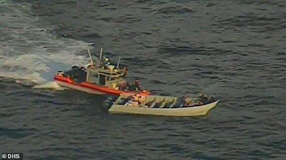 Incredible moment Coast Guard sniper takes out drug boat before seizing ...
