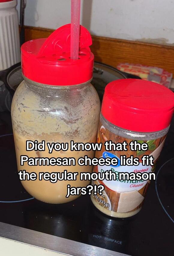 Mom shares brilliant hack using old Parmesan cheese shaker lids ...