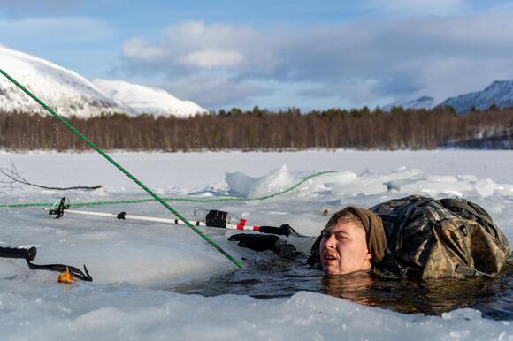 Could You Survive Falling Into a Frozen Lake With Seals Beneath the Ice ...