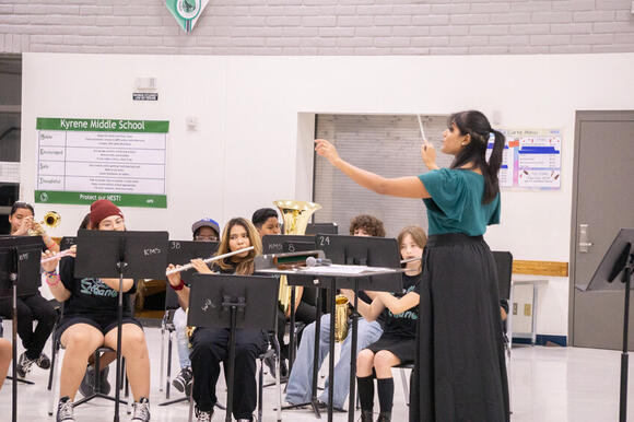 Kyrene Middle School band director debuts original composition