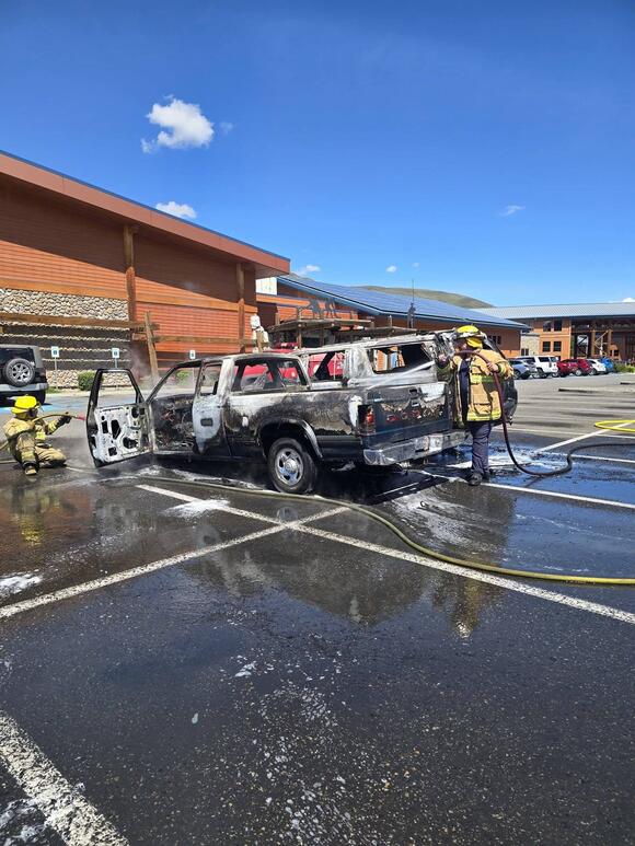 Two vehicles destroyed in fire at Clearwater River Casino, no injuries ...