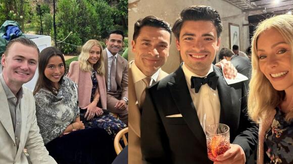 ‘Live’: Kelly Ripa & Mark Consuelos Share Photos of Family Wedding in ...
