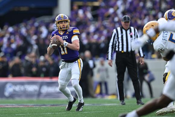 Long ECU touchdown negated by inadvertent whistle, but the Pirates win ...