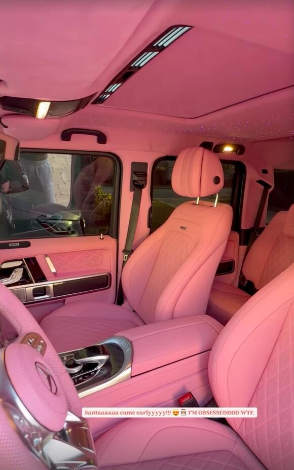 WNBA Star Angel Reese Unveils Barbie-Pink Mercedes: ‘Santa Came Early ...