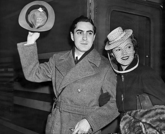 Tyrone Power was one of Hollywood's most popular heartthrobs, but his ...