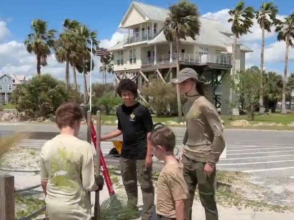 Wakulla County Scout working to make Shell Point Beach more accessible