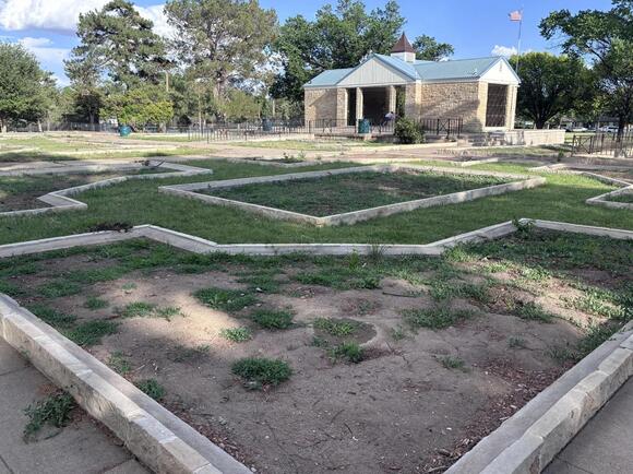 Memorial Park is getting a fresh start after losing the rose beds ...