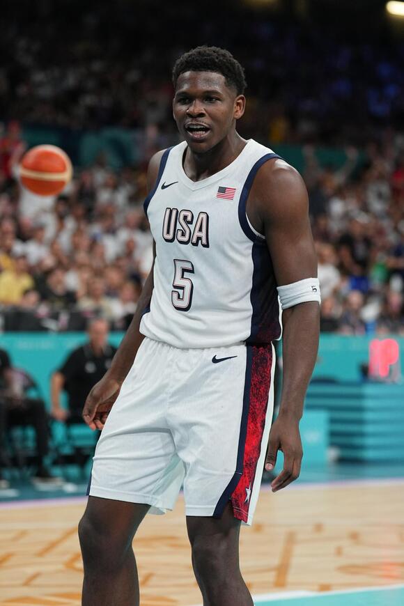 Anthony Edwards blasts French fans for booing Joel Embiid at Paris Olympics
