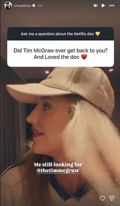 Lainey Wilson Wrote to Tim McGraw When She Was 18 - Did He Respond ...