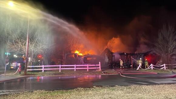 No injuries following overnight Sperry house fire - NewsBreak