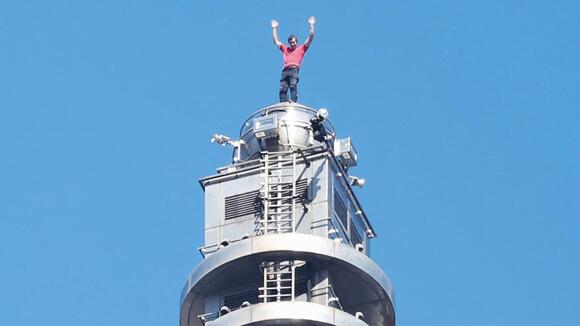 Rock Climber Alex Honnold Survives Death-Defying Live TV Stunt - NewsBreak