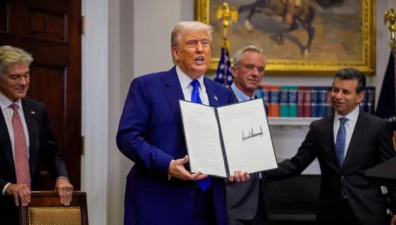 Trump signs executive order to lower prescription drug prices - NewsBreak