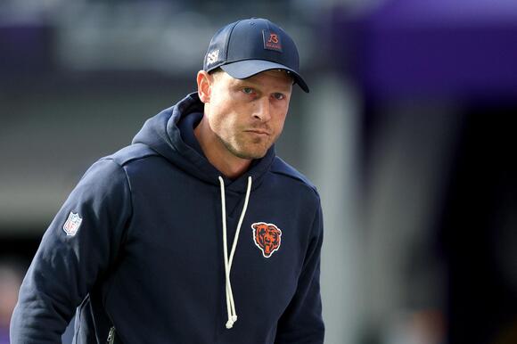Bears promote Press Taylor to offensive coordinator, officially ...