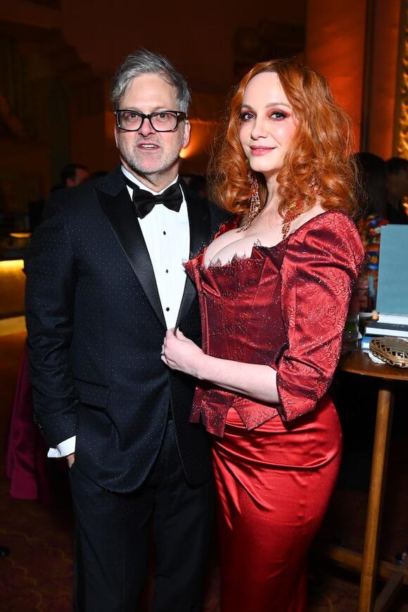 Christina Hendricks & George Bianchini Wed in New Orleans