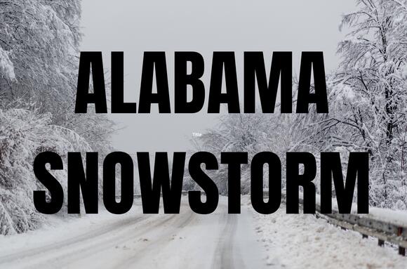 Multiple inches of snow and ice possible in Alabama this weekend ...