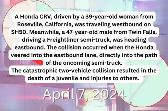 Two Fatal Accidents Reported in Idaho Over the Weekend - NewsBreak