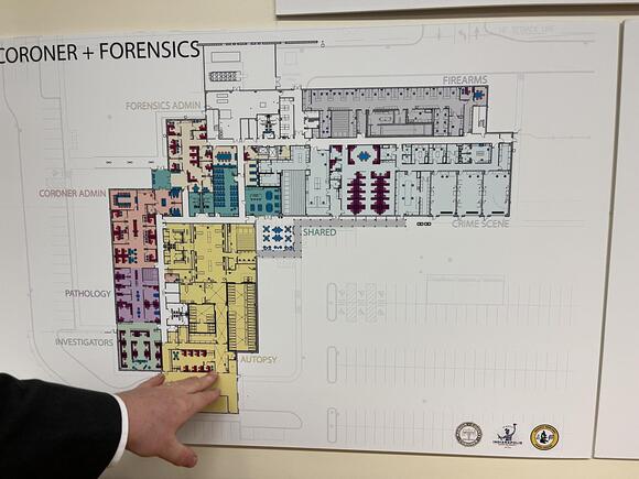 New crime lab to feature gun range, vehicle bays and windows - NewsBreak