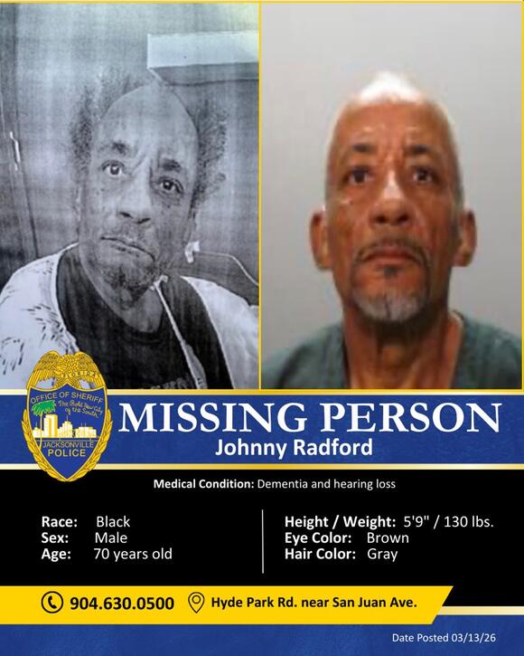 Missing person alert for Johnny Radford - NewsBreak