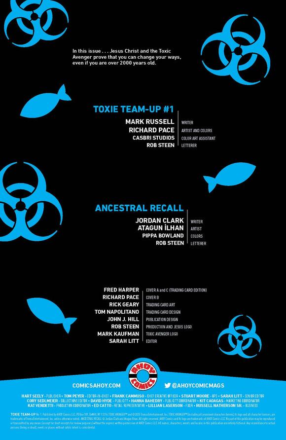 Toxie Team-Up Brings Together Jesus Christ & Toxic Avenger | Exclusive ...