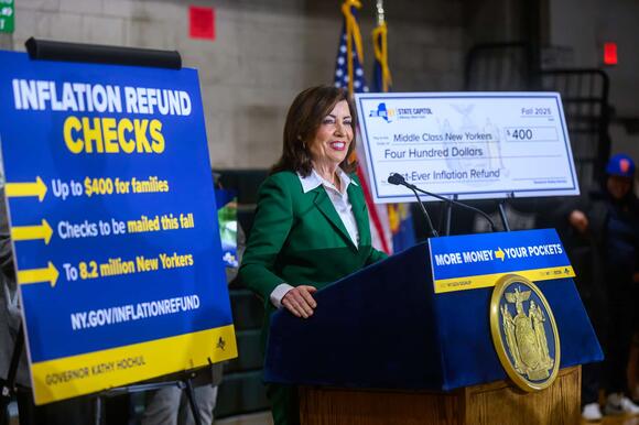 Inflation refund checks are hitting mailboxes in New York: Here’s who ...