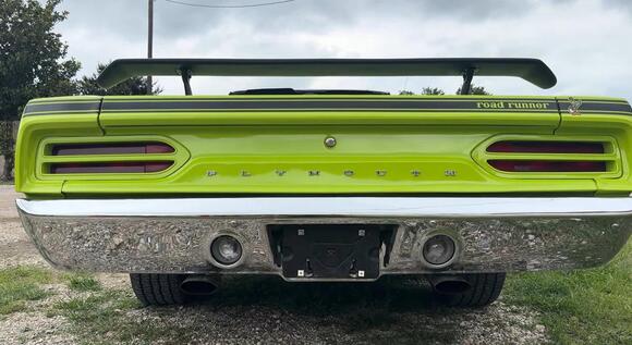 Rare 1970 Plymouth Road Runner Convertible Packs a Long List of Options ...