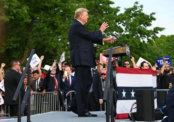 Indictees Unite: Rapper Sheff G Joins Donald Trump At Bronx Rally