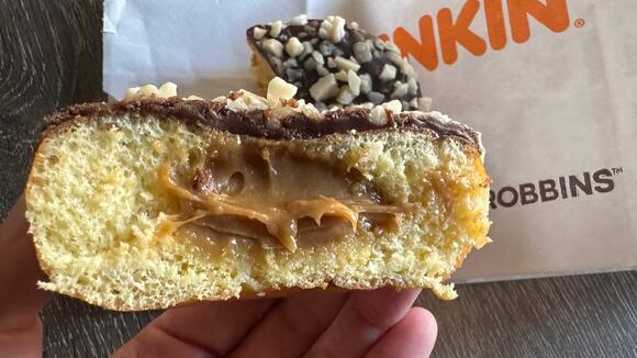 We tried the newest Golden Chocolate Classic Donut from Dunkin' - NewsBreak
