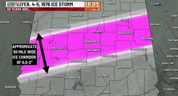50 YEARS AGO: Ice storm February 4-5, 1976 - NewsBreak