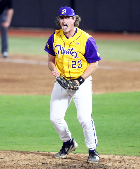 ECU baseball: Big moment goes ECU, Groller's way