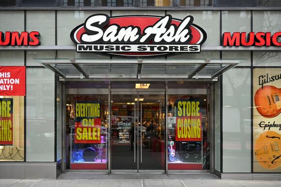 Sam Ash to close all 42 stores as beloved music chain goes out of ...