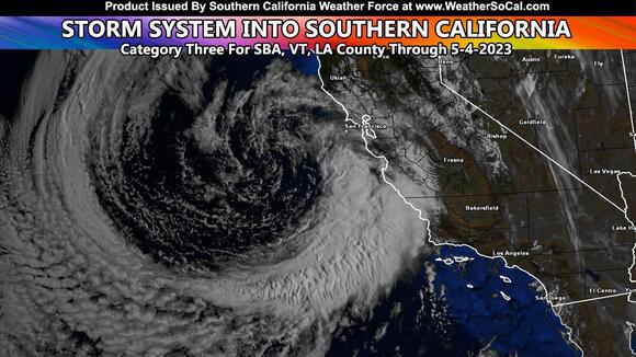 FINAL FORECAST: Storm System To Move Across Southern California Prompts ...