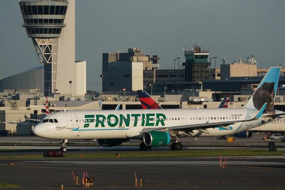 One injured after Frontier Airlines plane evacuated over ‘strong odor ...