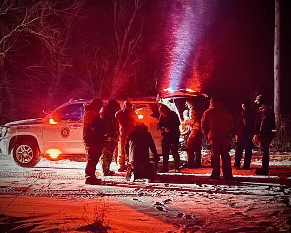 Thermal drone helps rescuers find missing man alive in near-zero ...